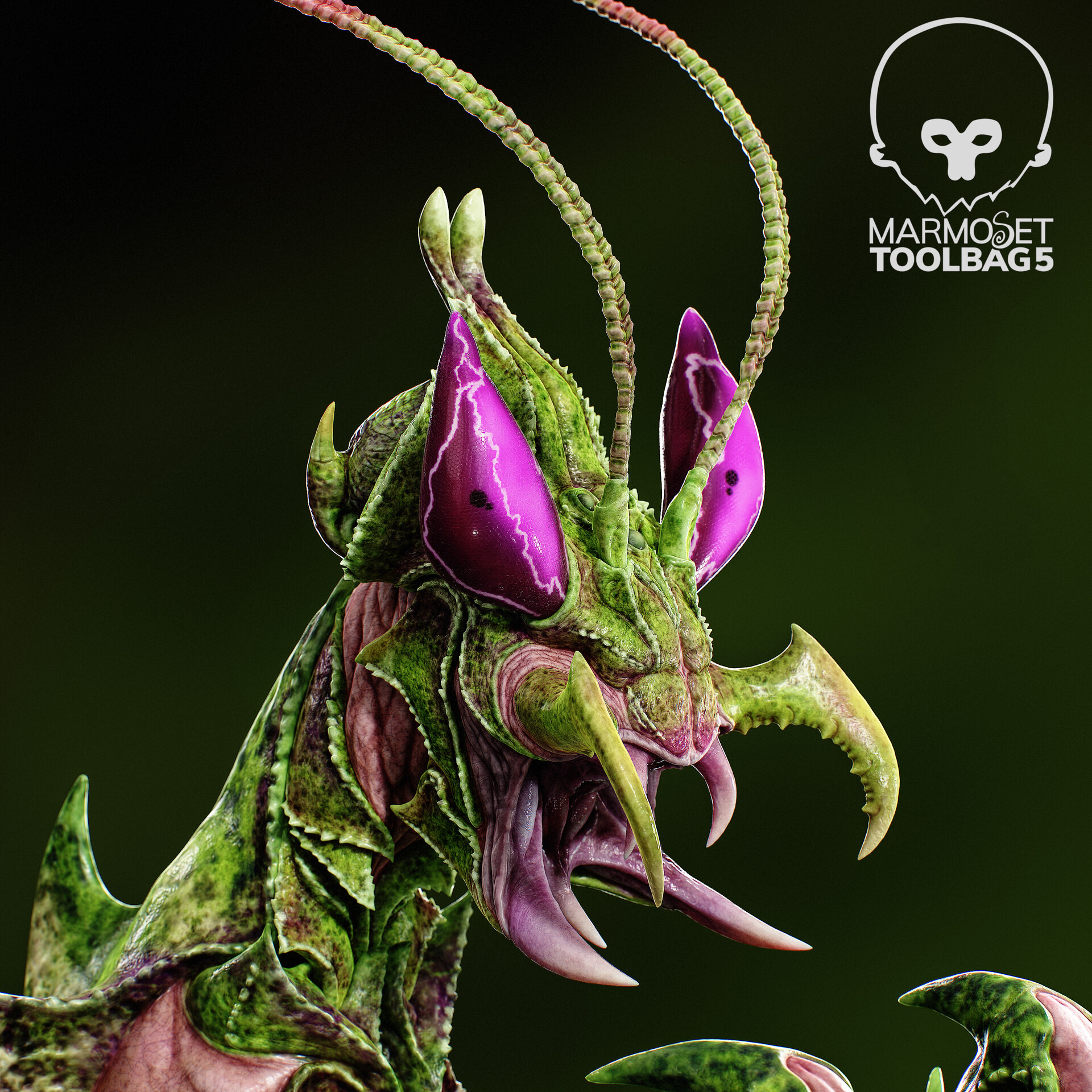ArtStation - Creature Study : Killer Mantis