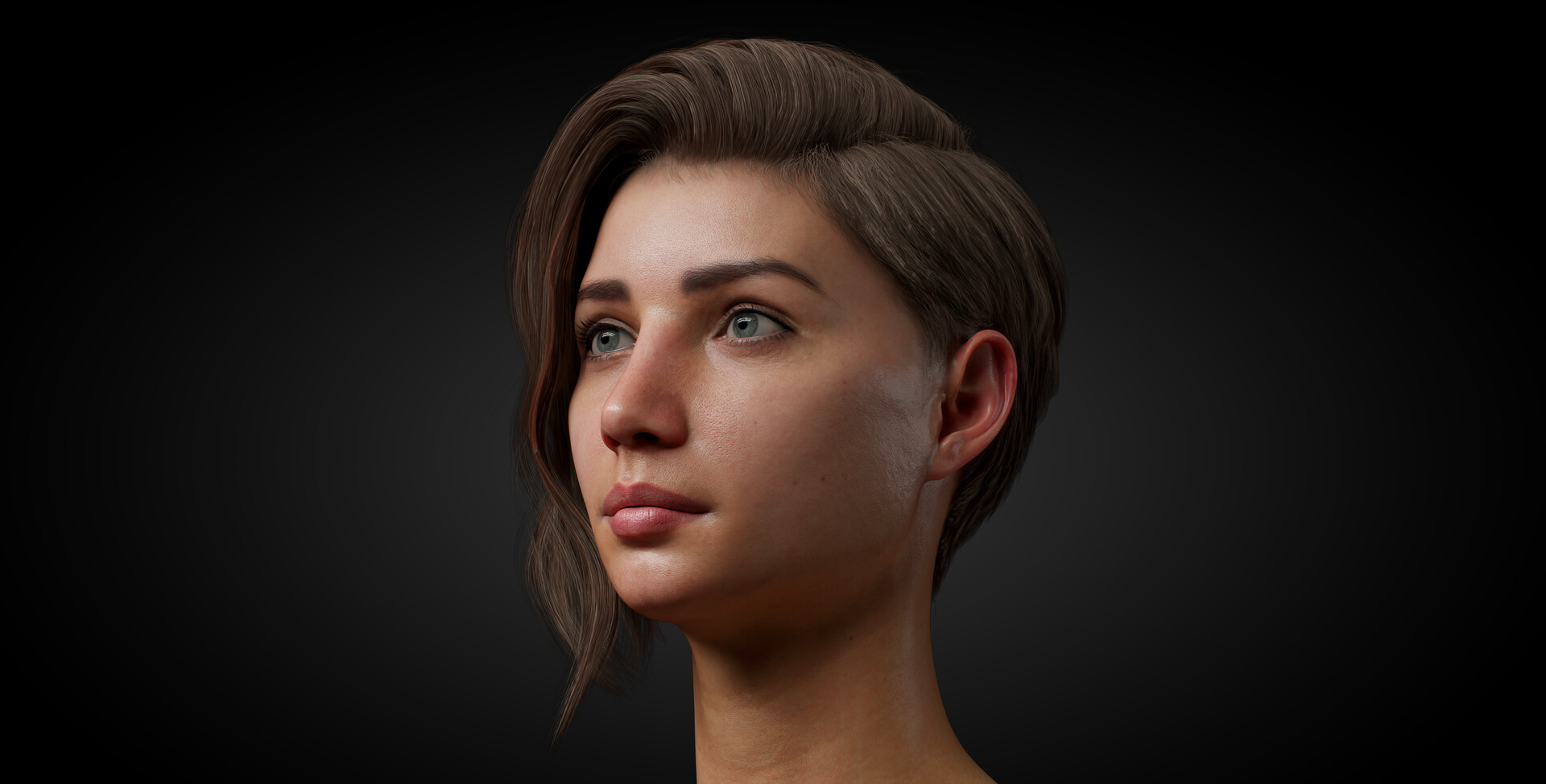 ArtStation - Real-Time Hair Portfolio - Emily Rudd