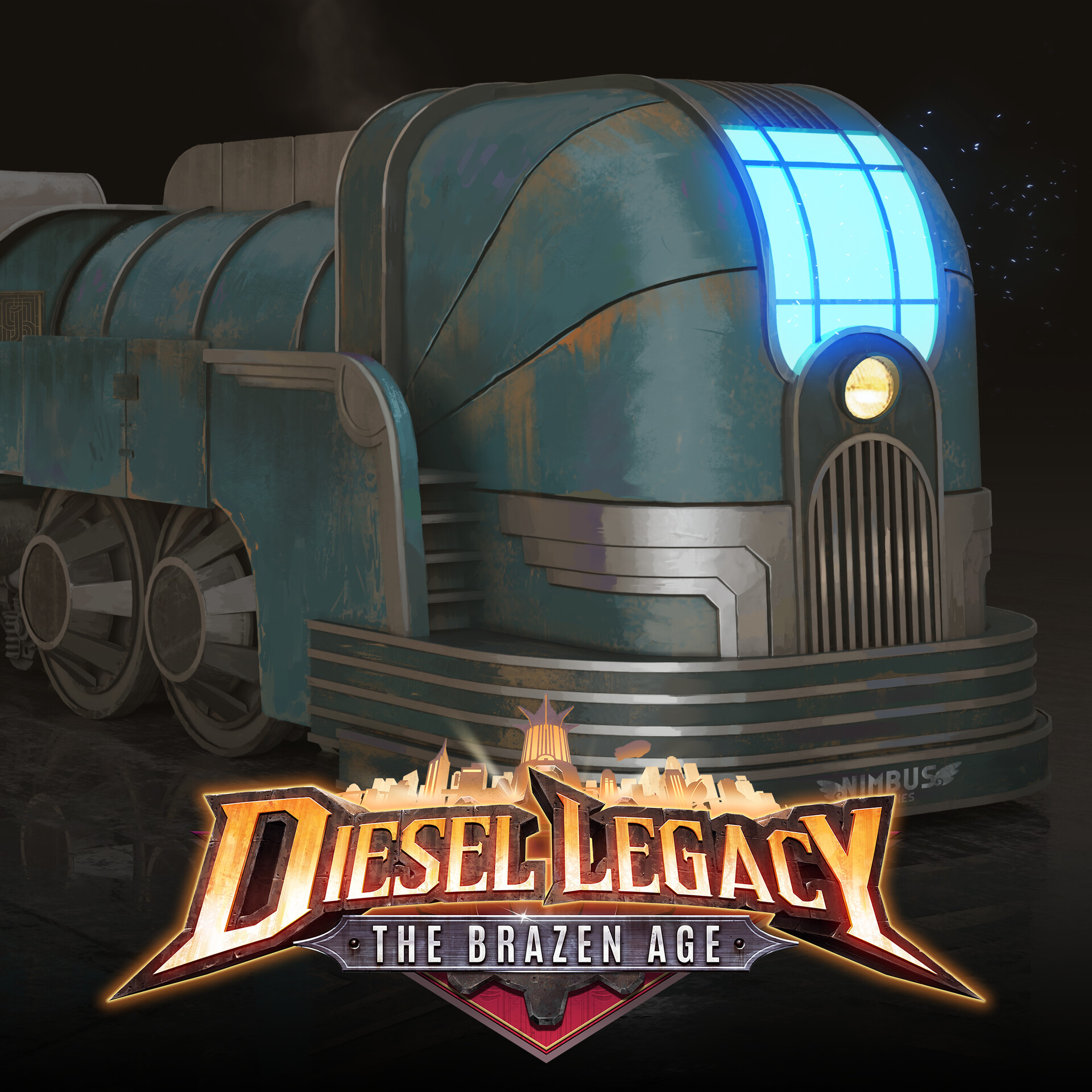 ArtStation - Art deco train design - Diesel Legacy: The Brazen age