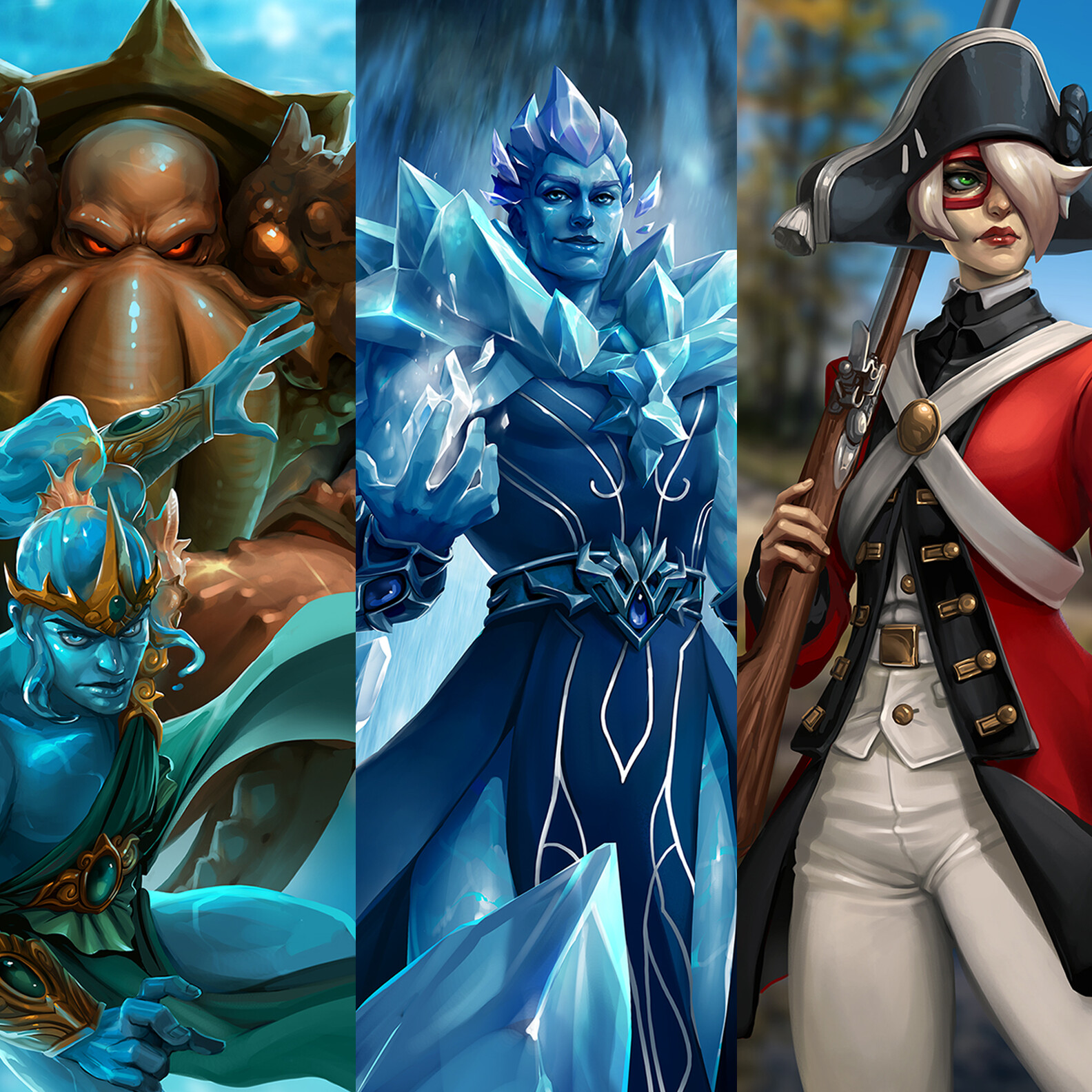 ArtStation - Tide Turn Character Illustrations