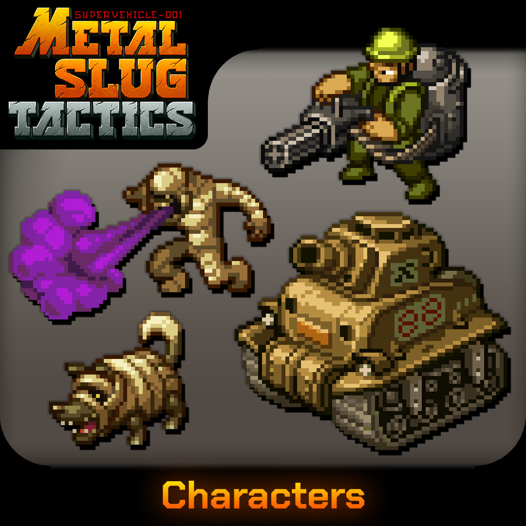 ArtStation - Metal Slug Tactics - Characters