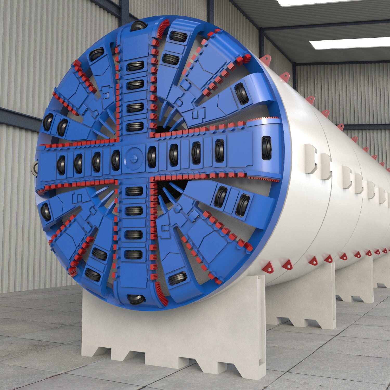 ArtStation - Tunnel Boring Machine