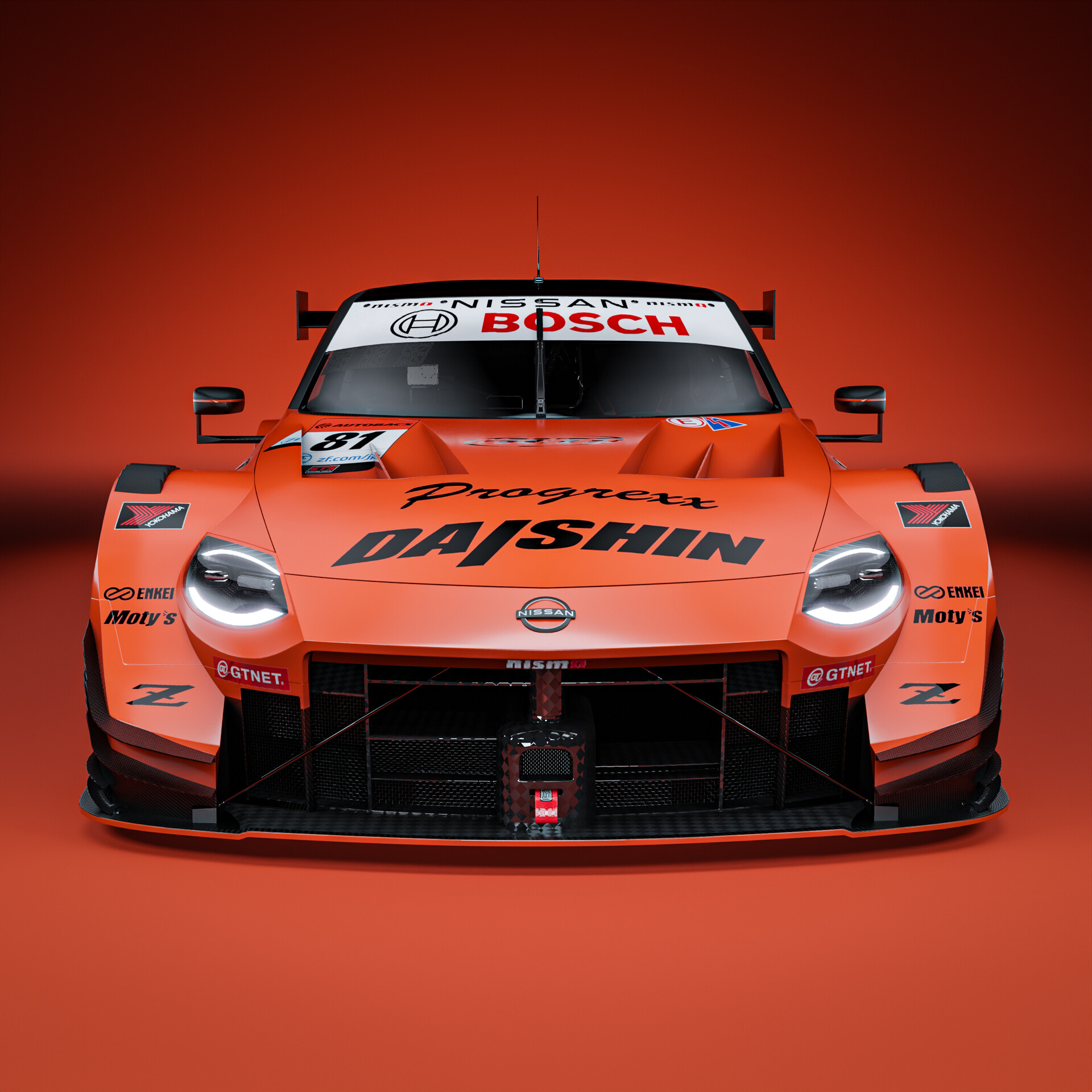 ArtStation - Super GT - GT500 - Team DAISHIN / GTNET MotorSports - Fictional Concept Livery Design