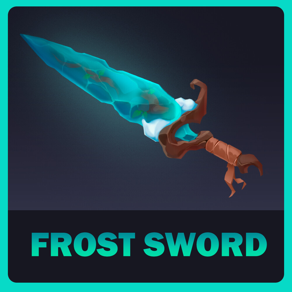ArtStation - Frost sword