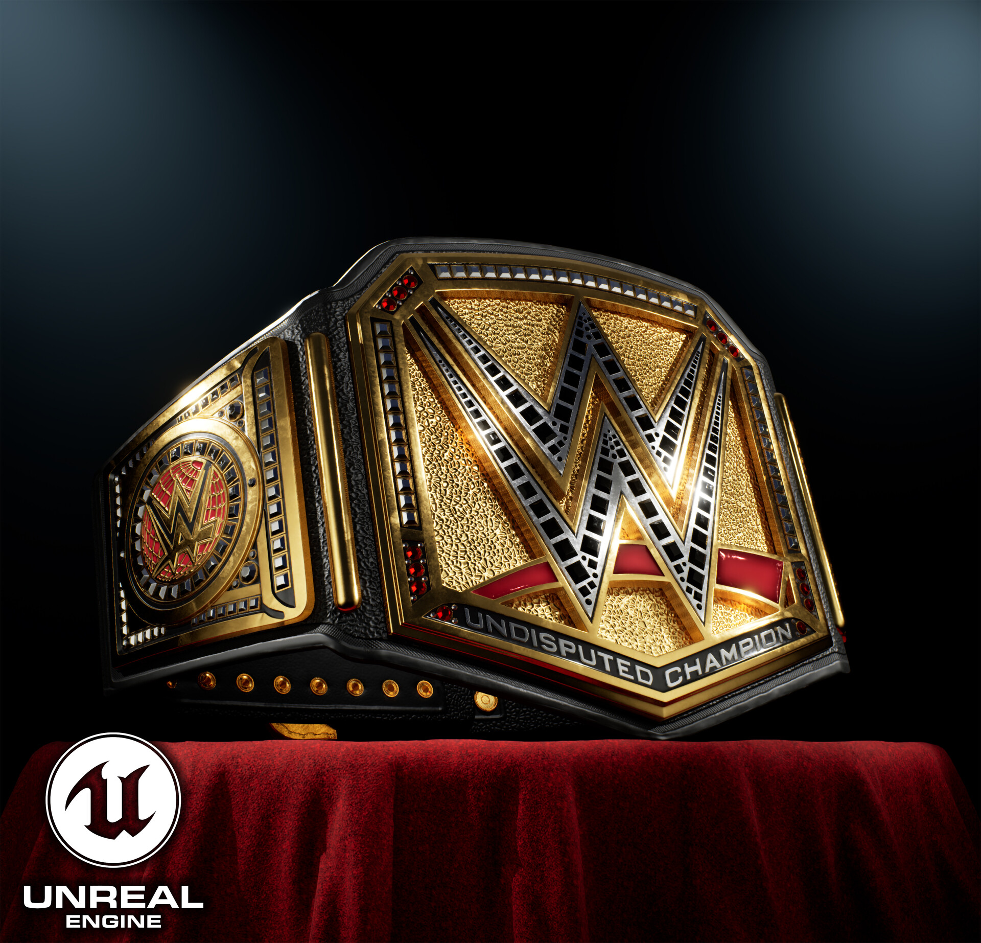 ArtStation - WWE Undisputed Championship