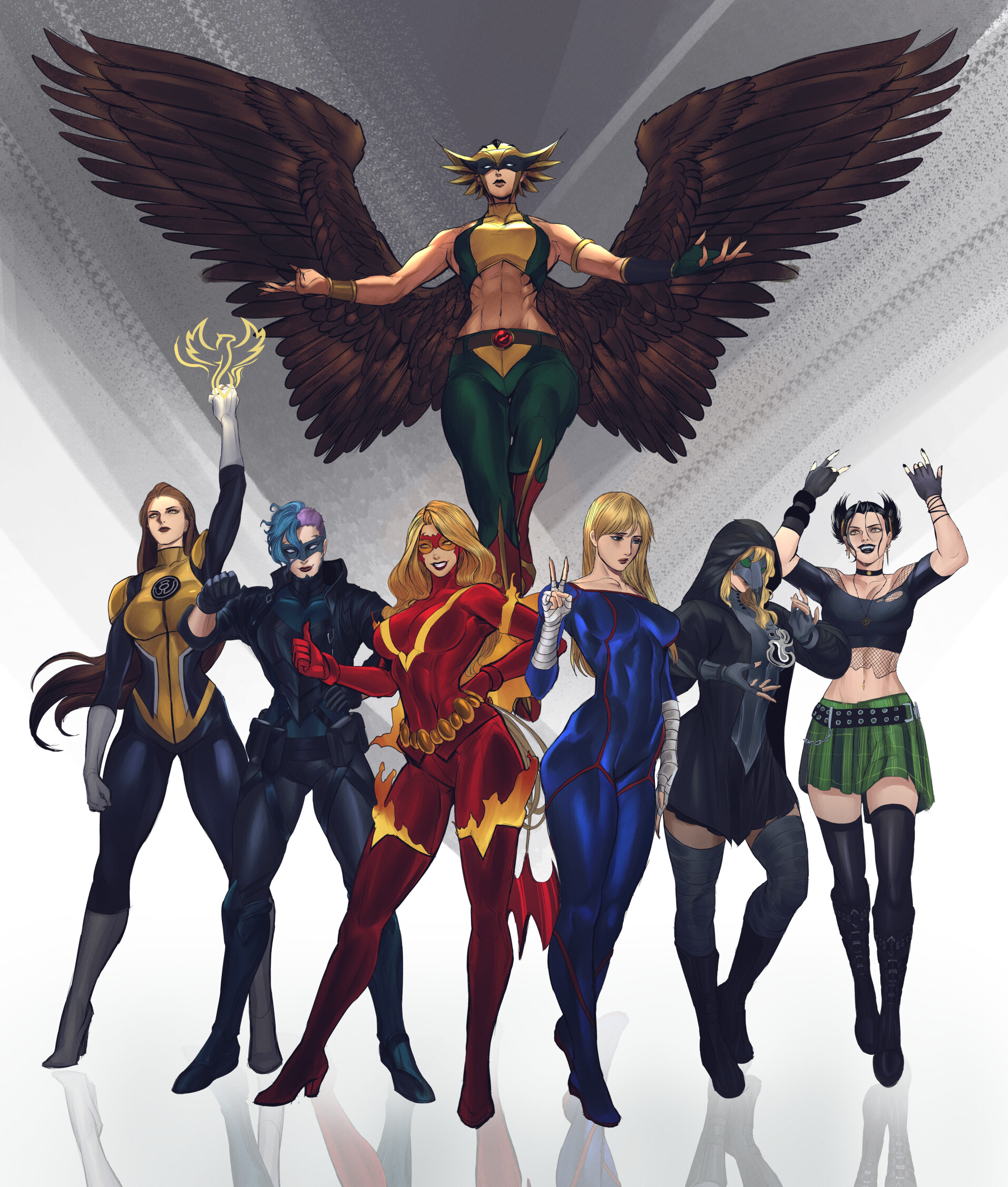 ArtStation - Commission - TTRPG campaign characters and cover