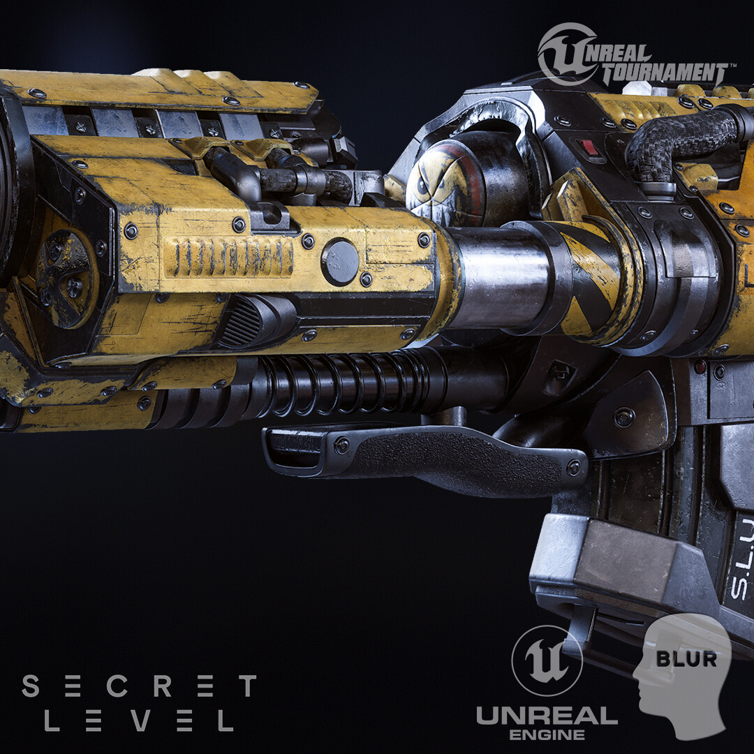 ArtStation - Secret Level - Unreal Tournament: Xan | Flak Cannon