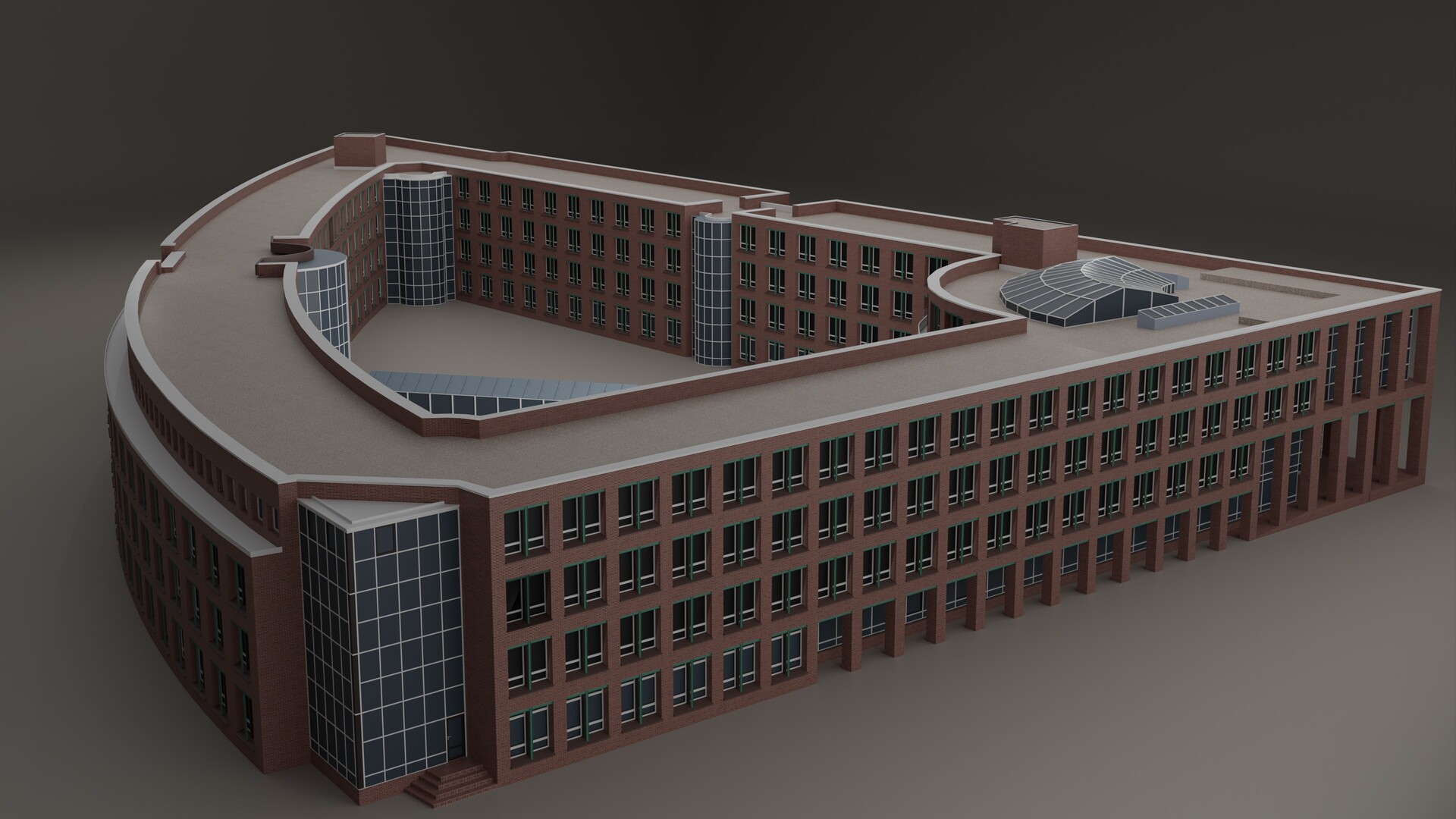 ArtStation - Modern Multi-Story Building