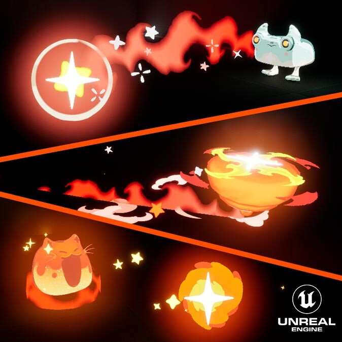 ArtStation - Fire Skills FX