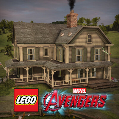 ArtStation - LEGO Marvel Avengers - Barton's Farm (2016)