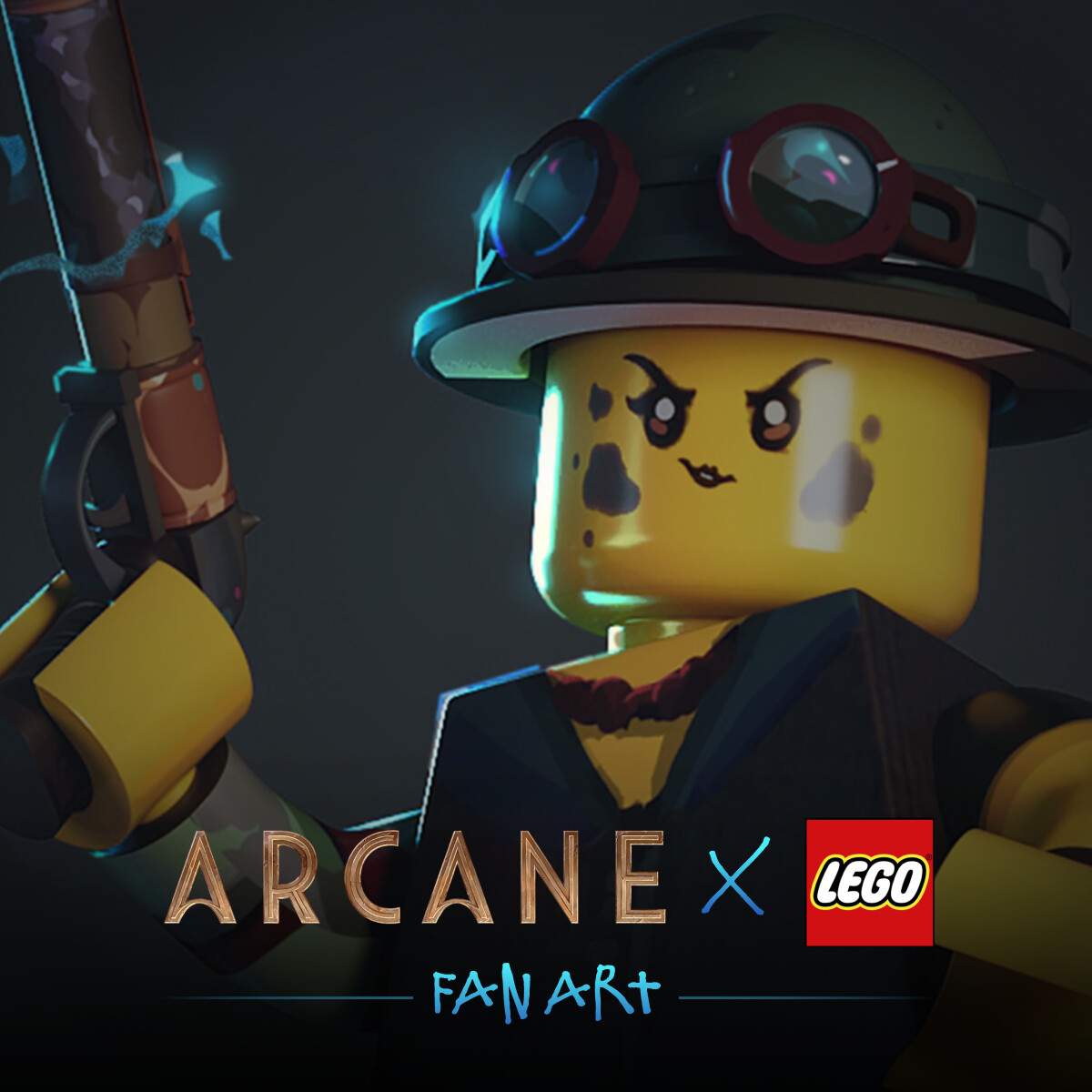 ArtStation - Arcane in Lego - Personal Project