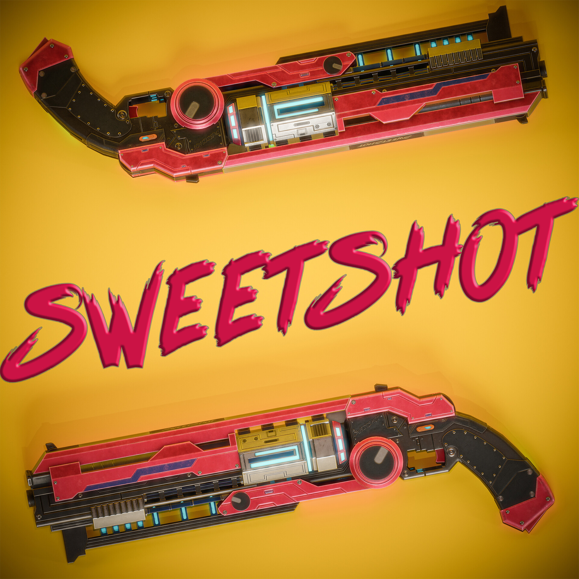 ArtStation - SweetShot - Electrical Pulse Weapon