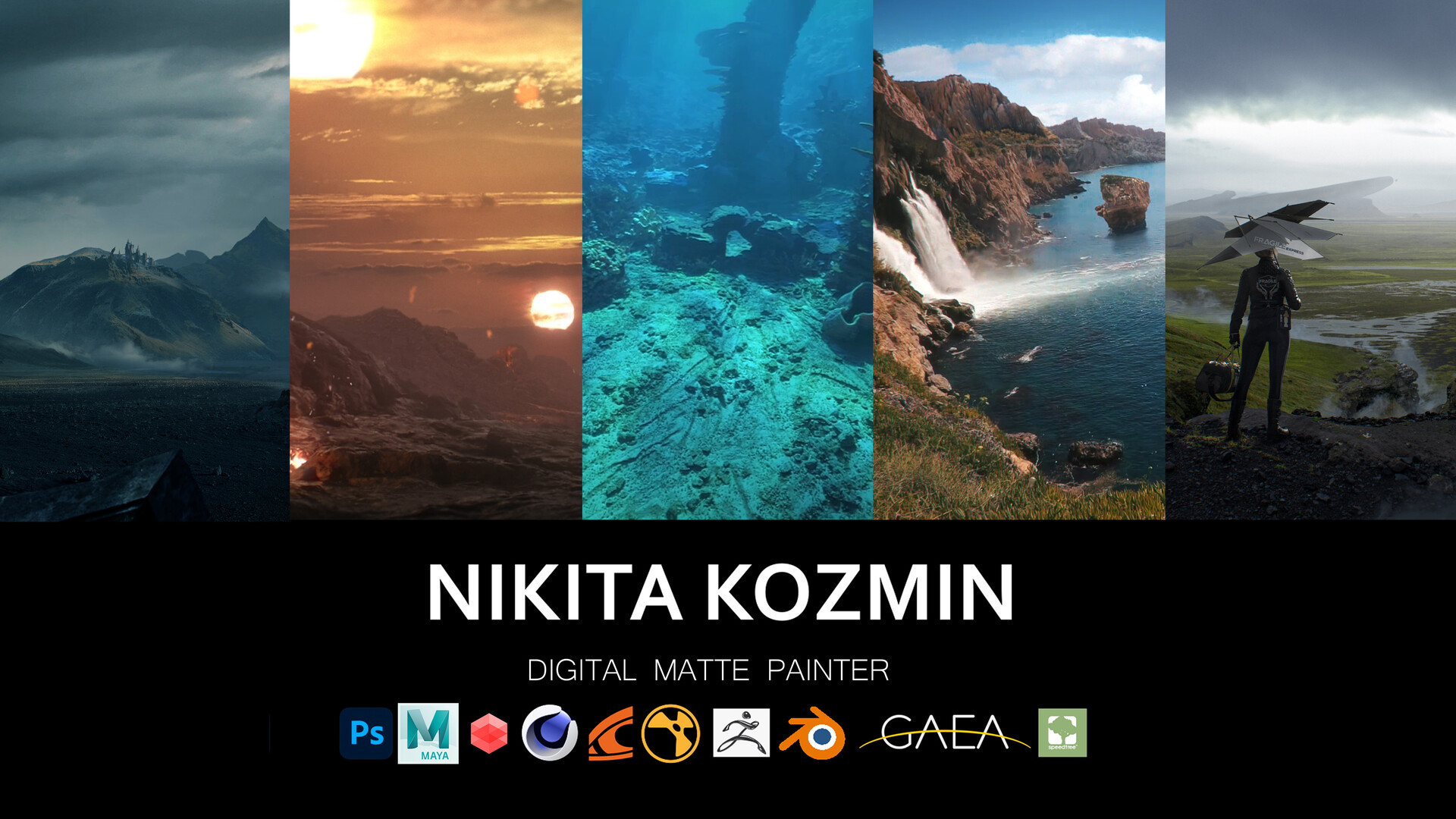 ArtStation - Reel - Nikita Kozmin