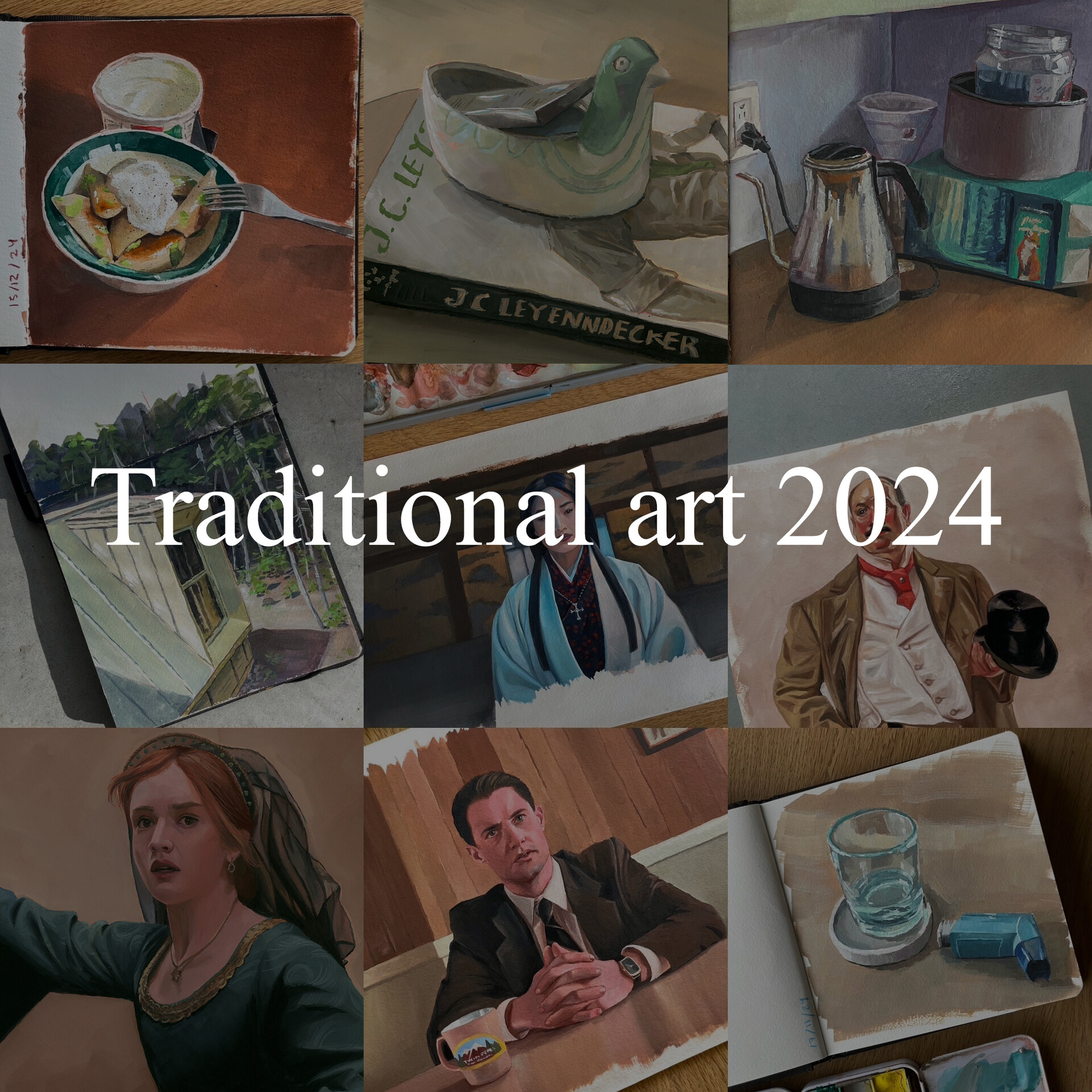 ArtStation - Traditional Art 2024