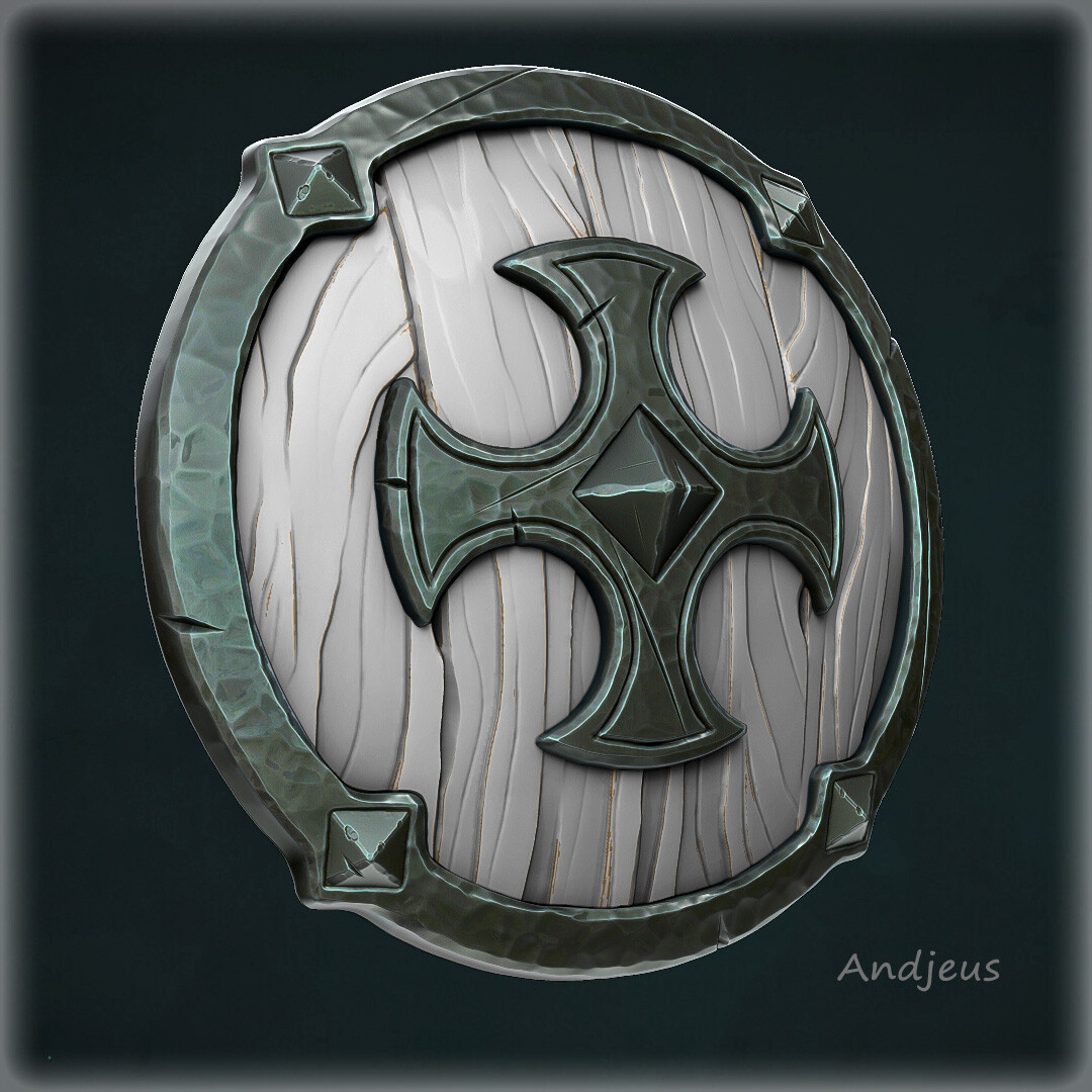 ArtStation - Stylized Shields