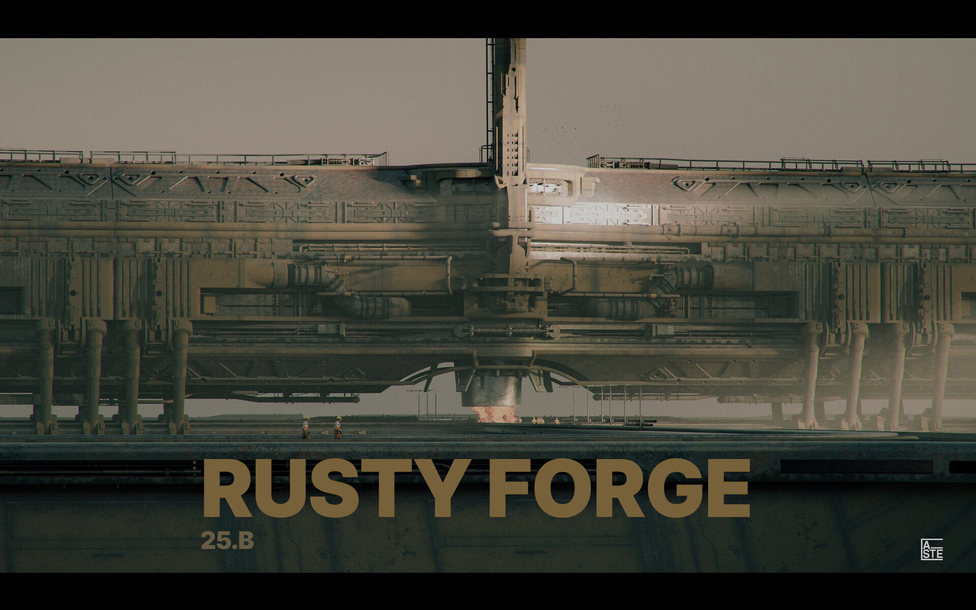 ArtStation - Rusty forge