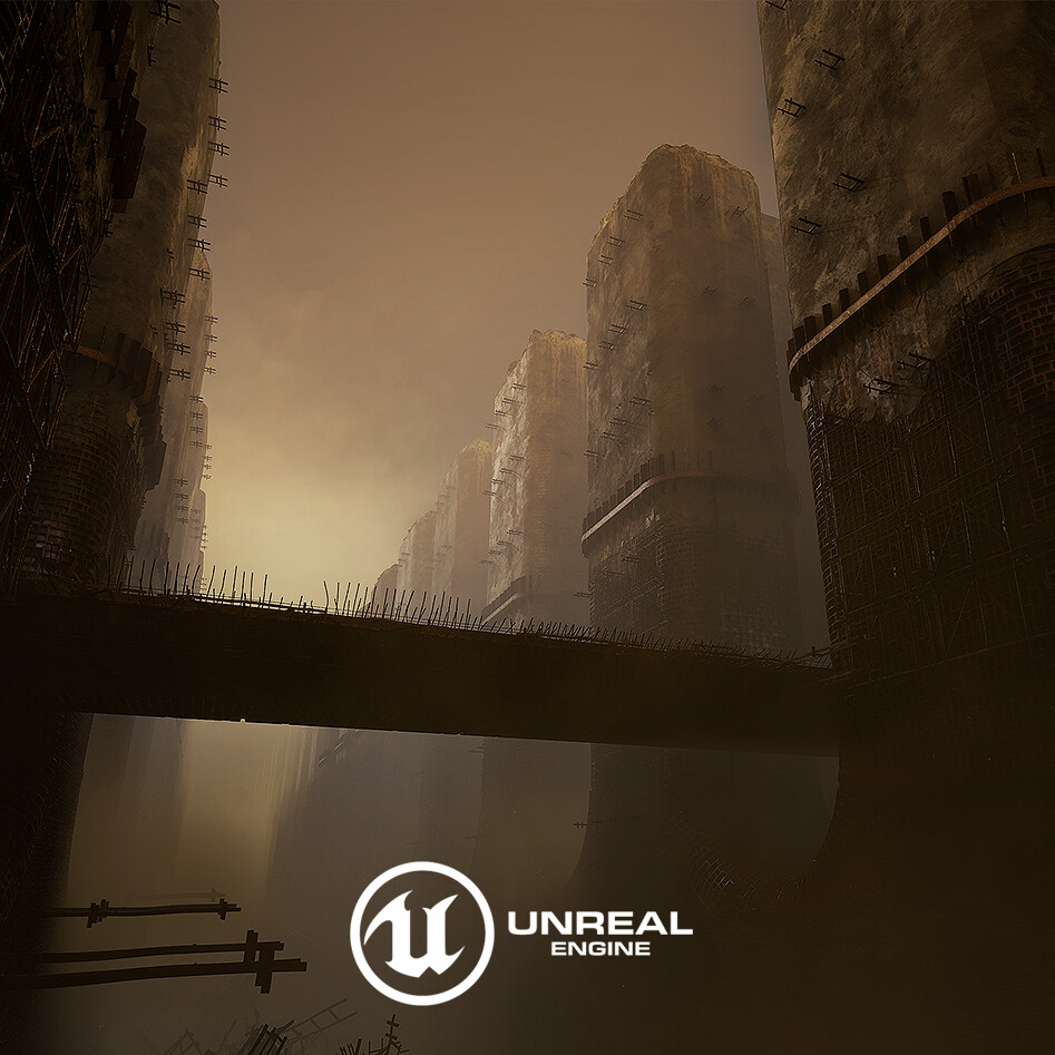 ArtStation - Industrial Soul Environment Unreal Engine