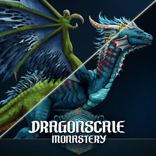 ArtStation - Dragonscale Monastery - dragons concept