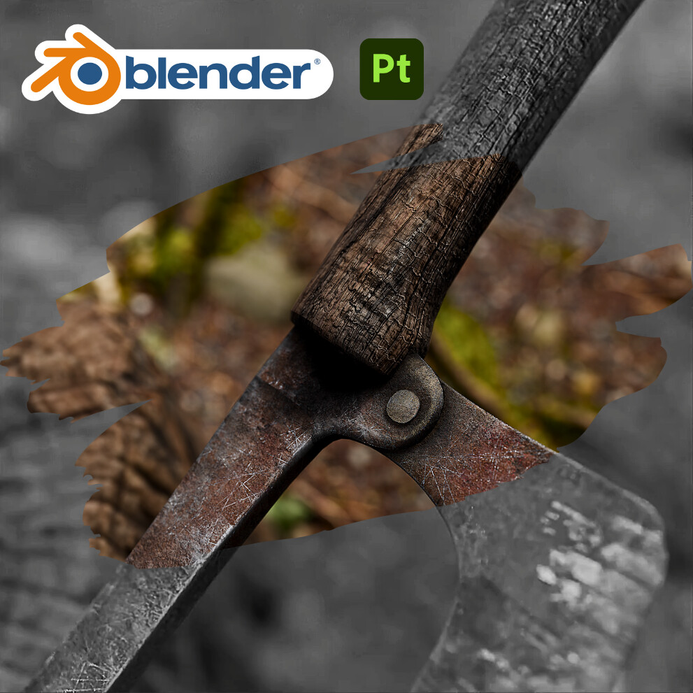 ArtStation - Photorealistic cleaver