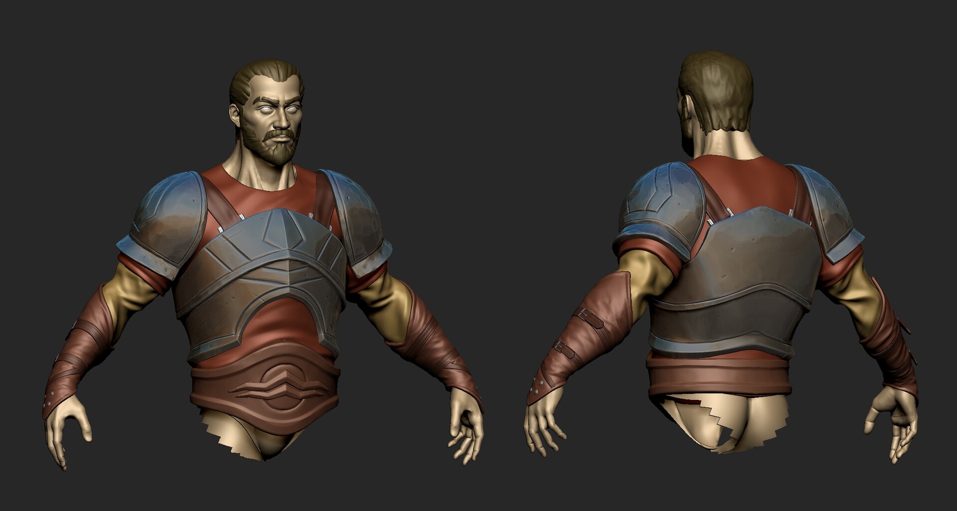 ArtStation - Stylized Knight-WIP