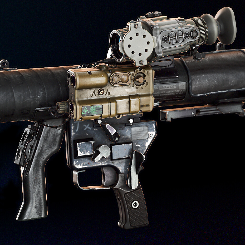 ArtStation - MK153 SMAW MOD 2
