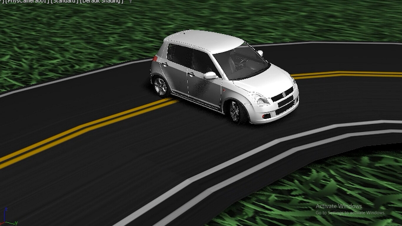 ArtStation - Car Drift Animation