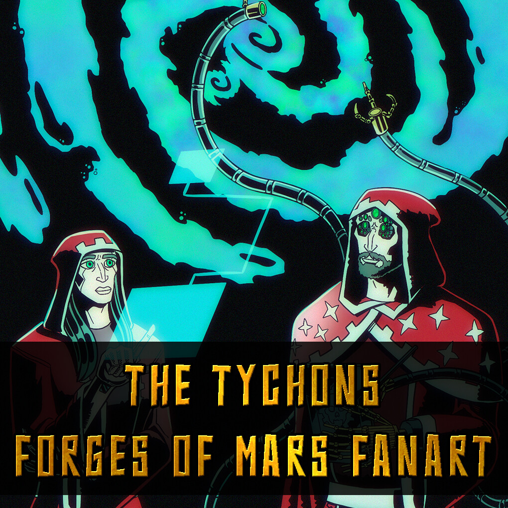 ArtStation - The Tychons (Forges of Mars fanart)