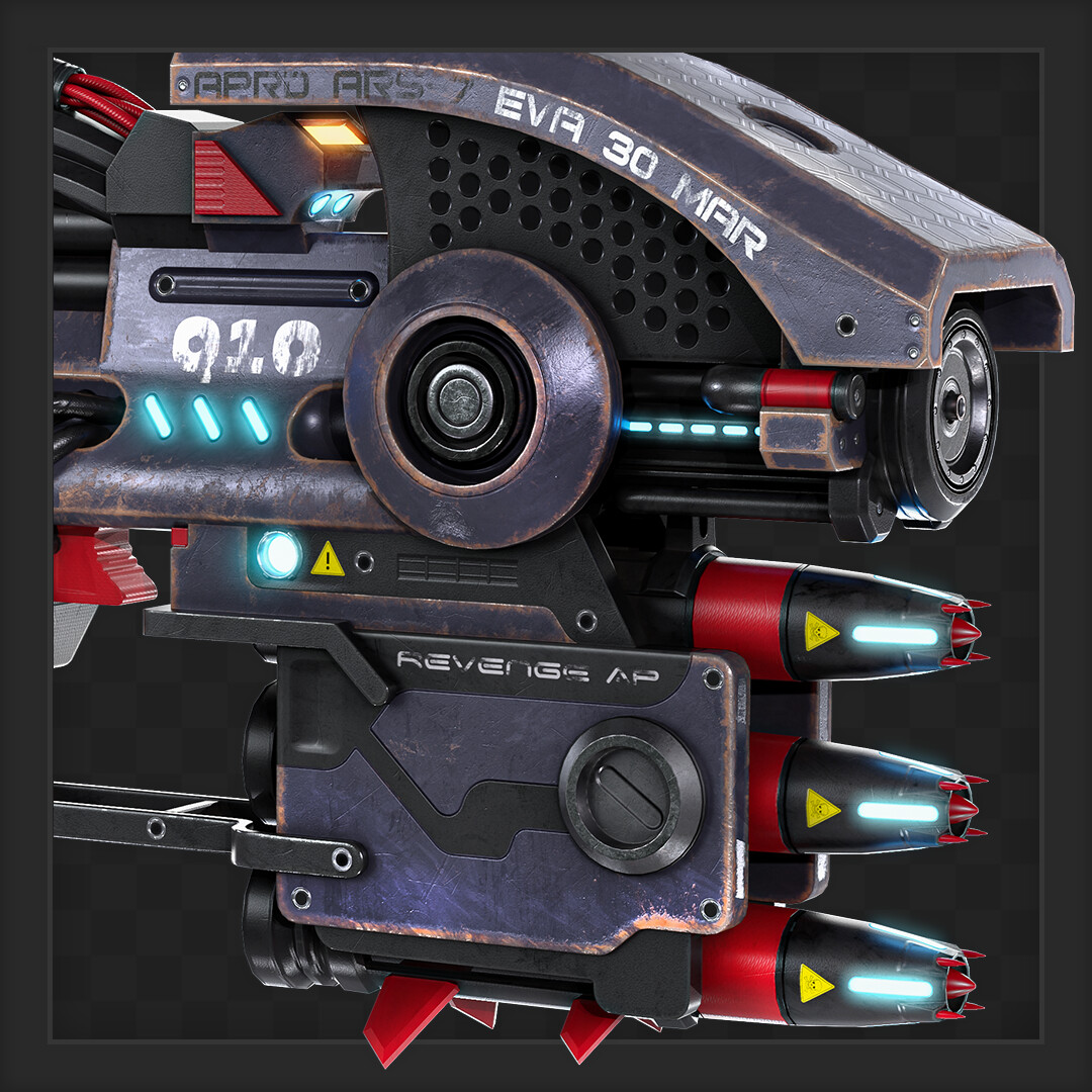 ArtStation - Rapture Gun