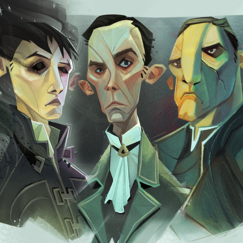ArtStation - Dishonored -Character Fanart