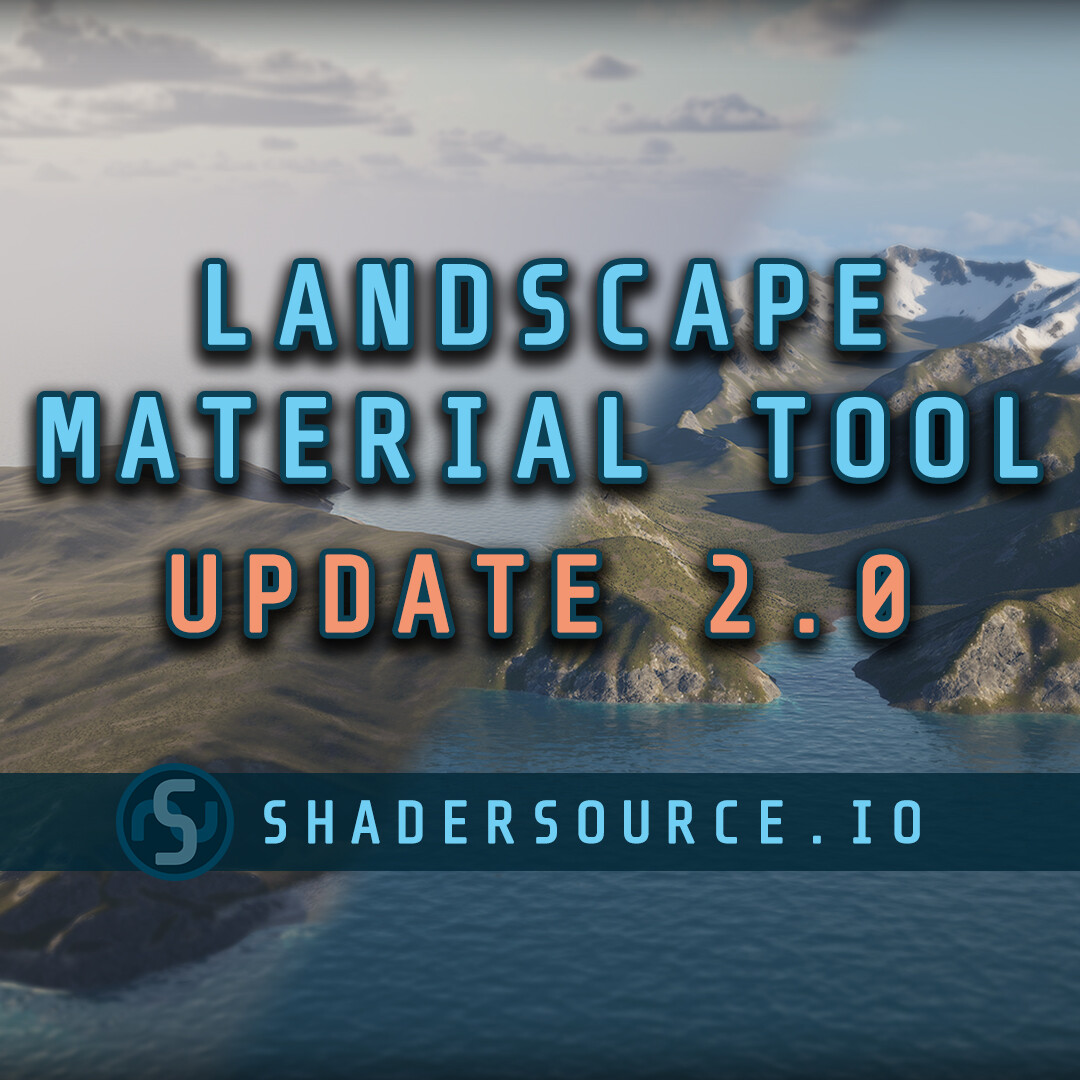 ArtStation - [UE] Landscape Material Tool