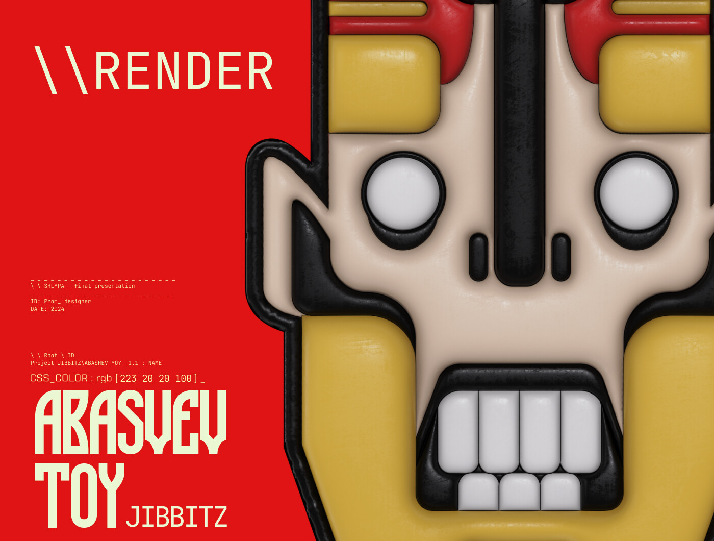 ArtStation - Jibbitz collection_ABASHEV TOY