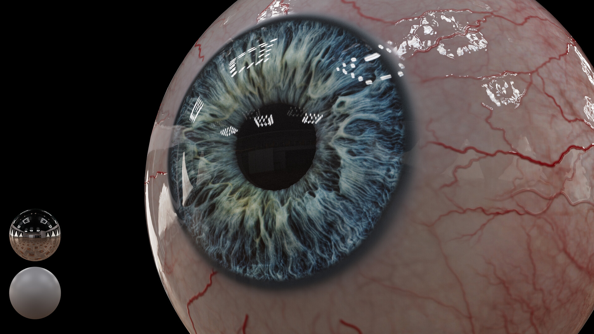 ArtStation - Red Human Eye