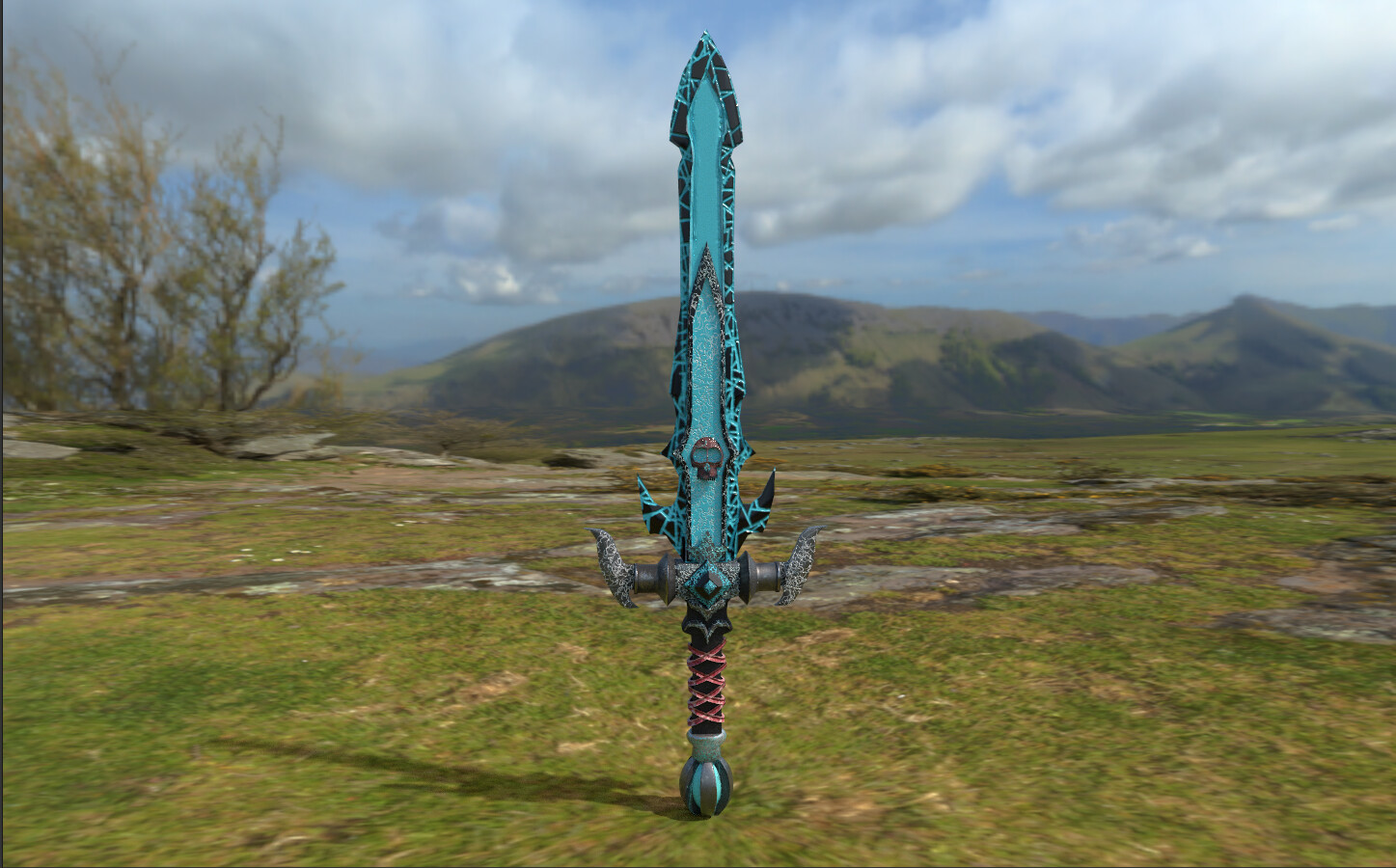 ArtStation - 3D Animated Sword