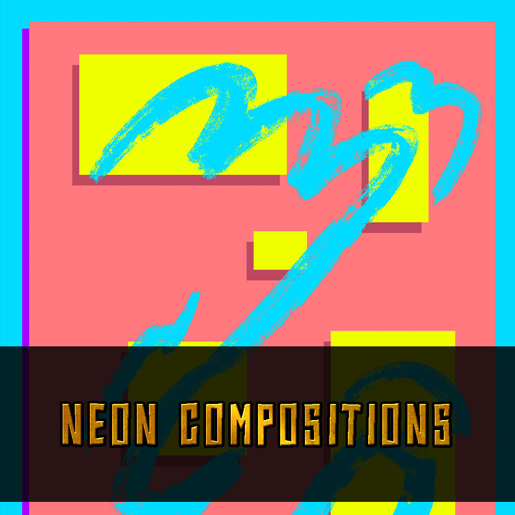 ArtStation - Neon Compositions