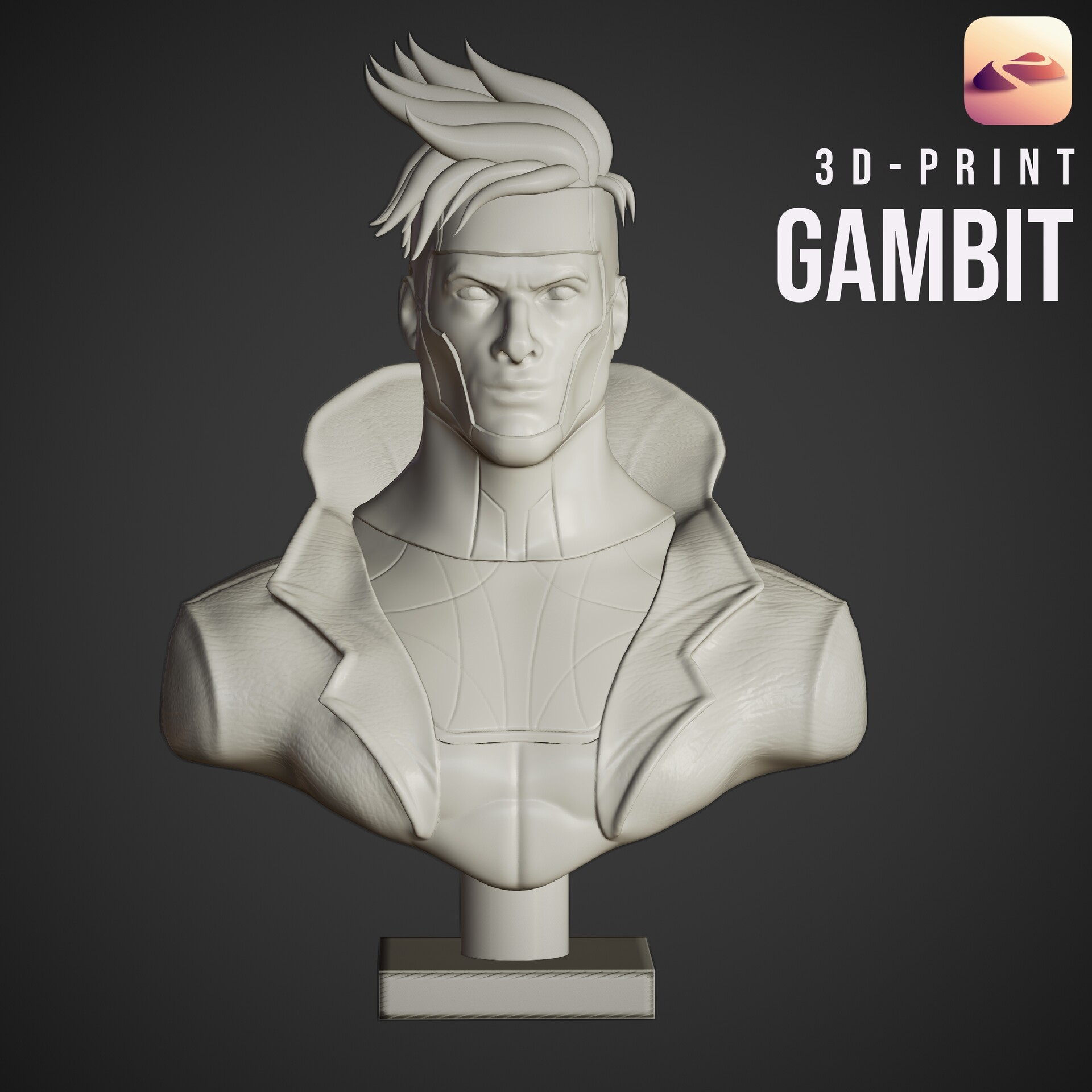 ArtStation - Gambit 3D-Print