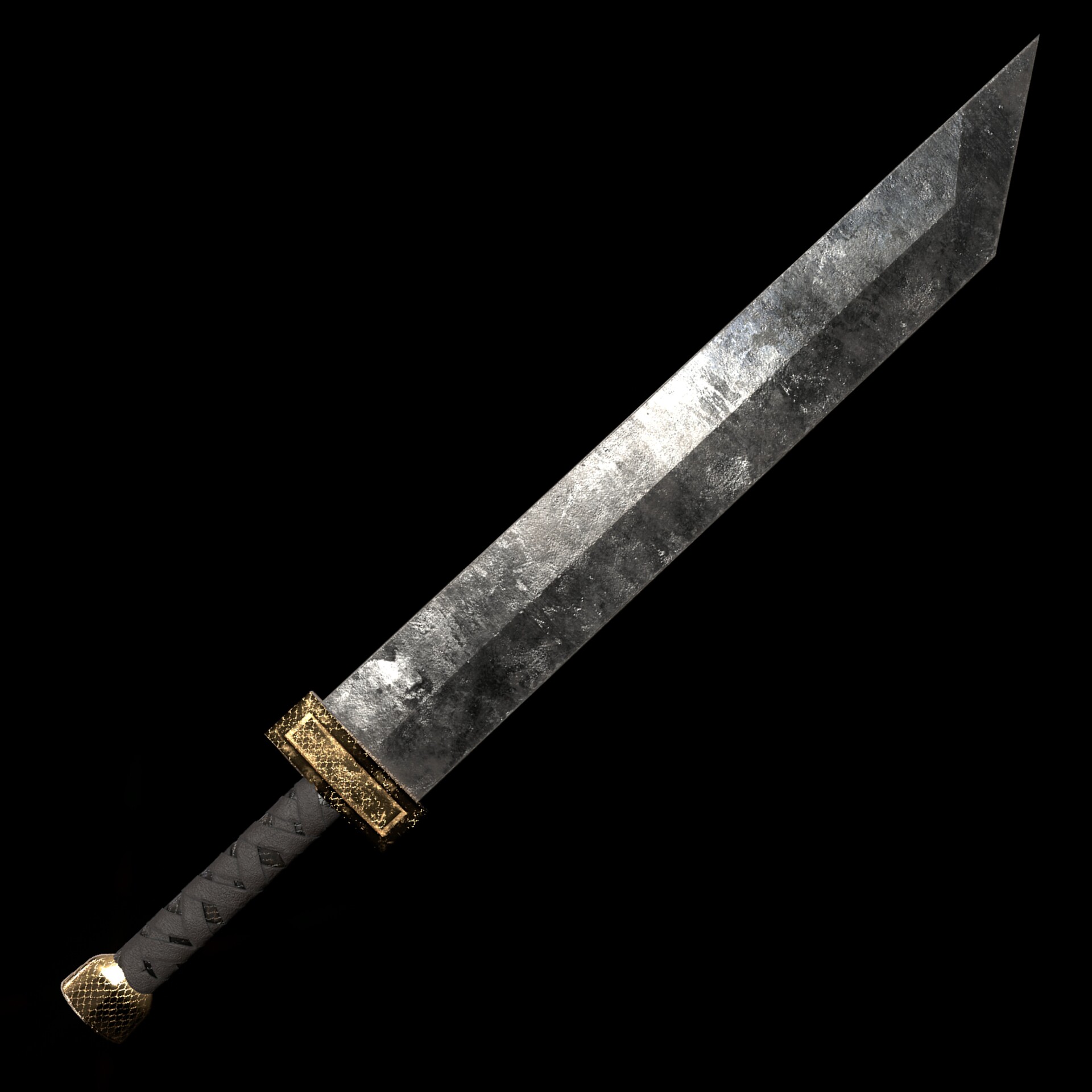 ArtStation - Realistic DarkSouls Styled Sword v2