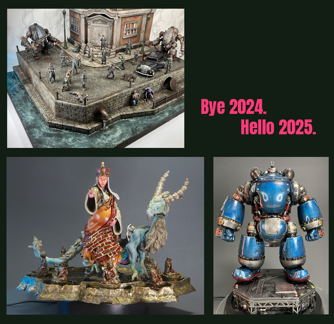 ArtStation - Bye 2024. Hi 2025.