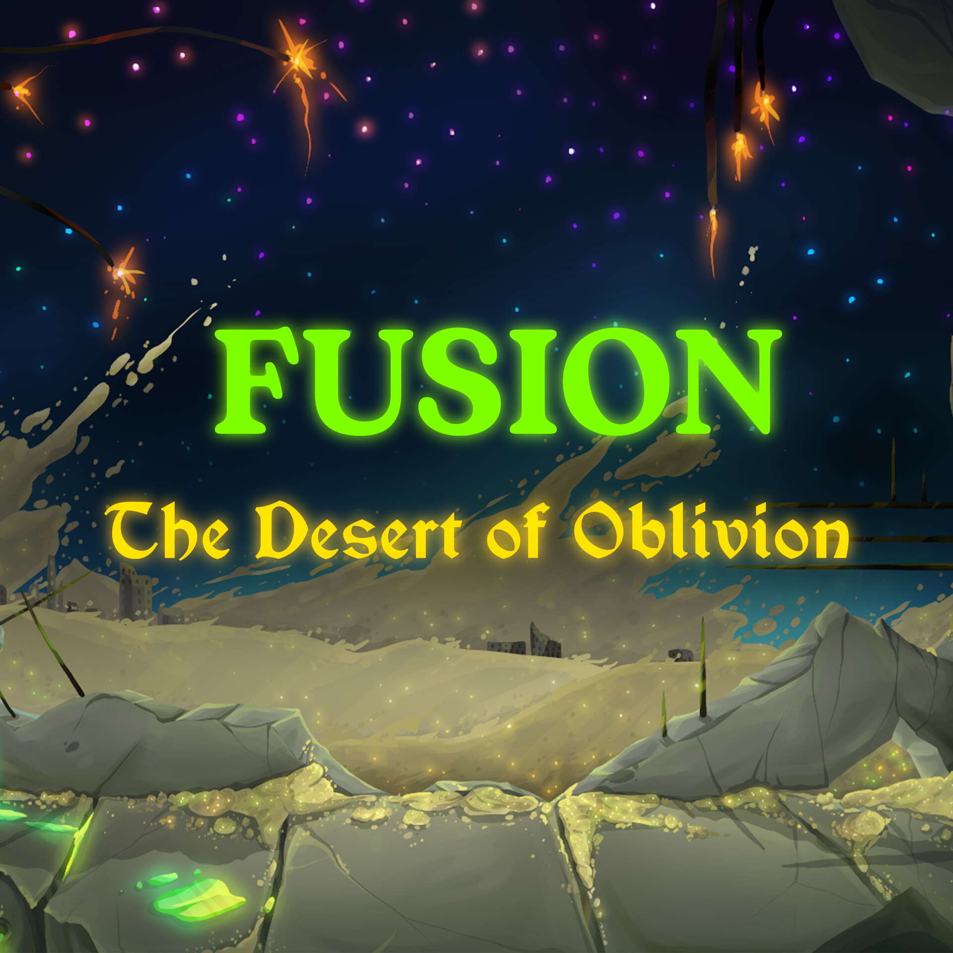 ArtStation - Fusion: the Alchemy Game - The Desert of Oblivion