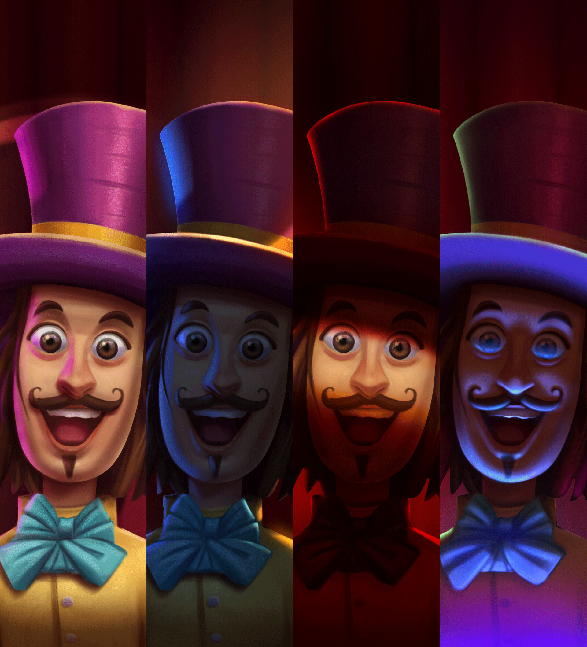 ArtStation - Magician // Lighting study