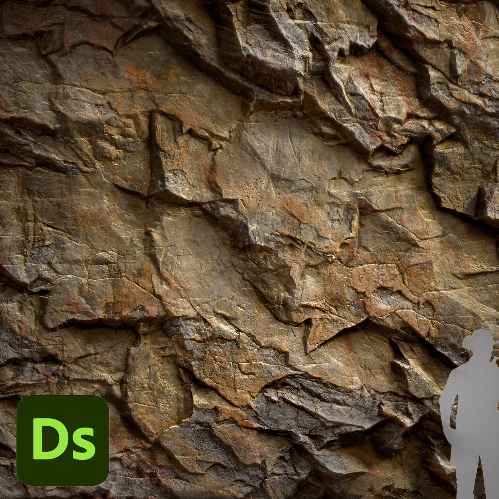 ArtStation - Cliff Material - Substance 3D Designer