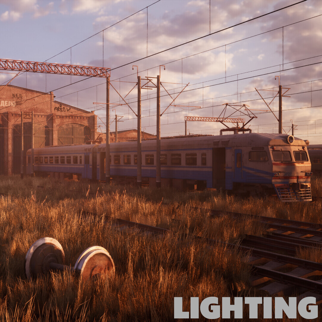 ArtStation - Trainyard