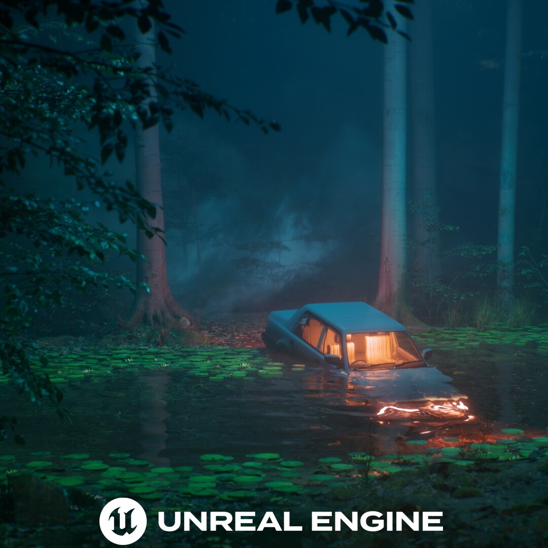 ArtStation - swamp - Lighting (UE5) 2024