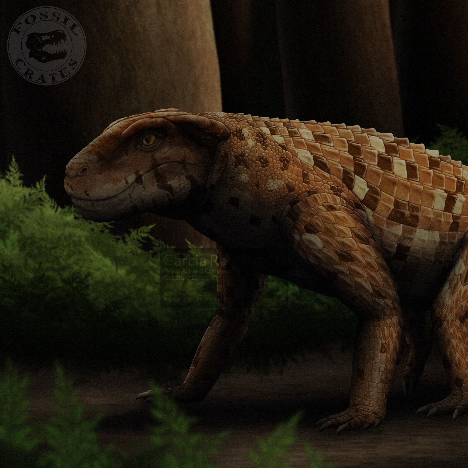 ArtStation - Simosuchus Art - Fossil Crates