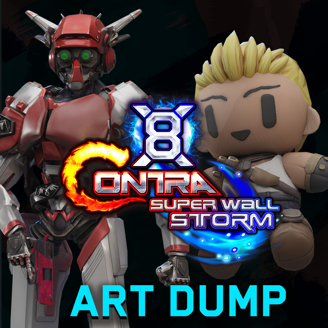 ArtStation - X8 x Contra: Super Wall Storm