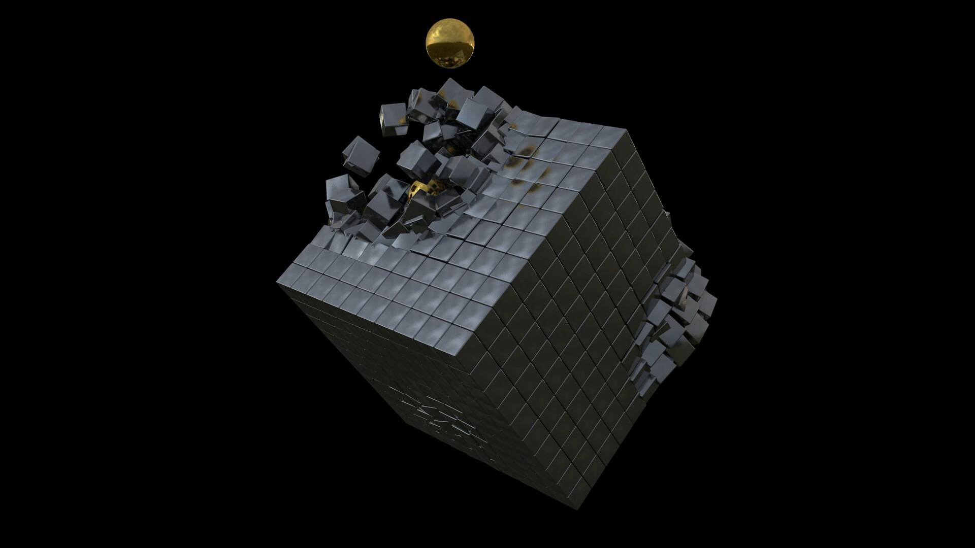 ArtStation - 3D Cube Animation