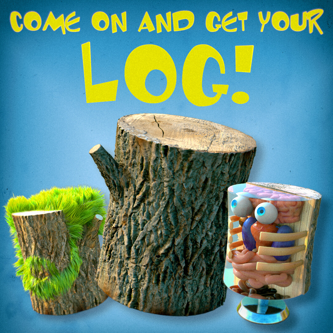Pavlovich Art - It's log, it's log - It's better than bad, it's good!