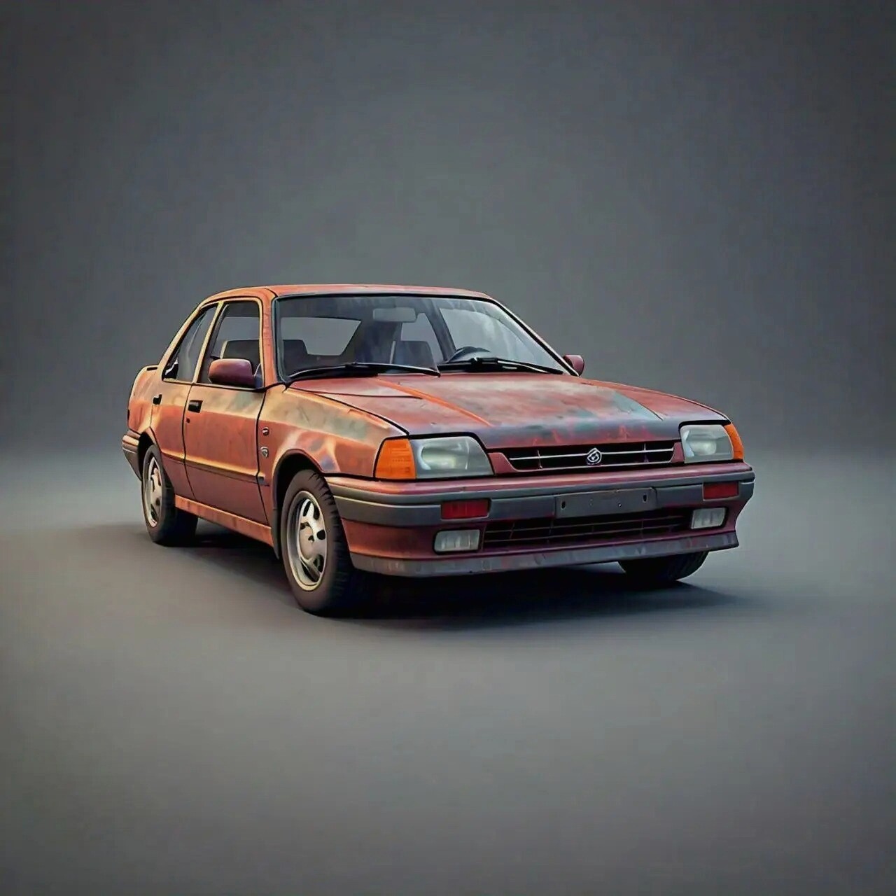 ArtStation - Used and Damaged cars