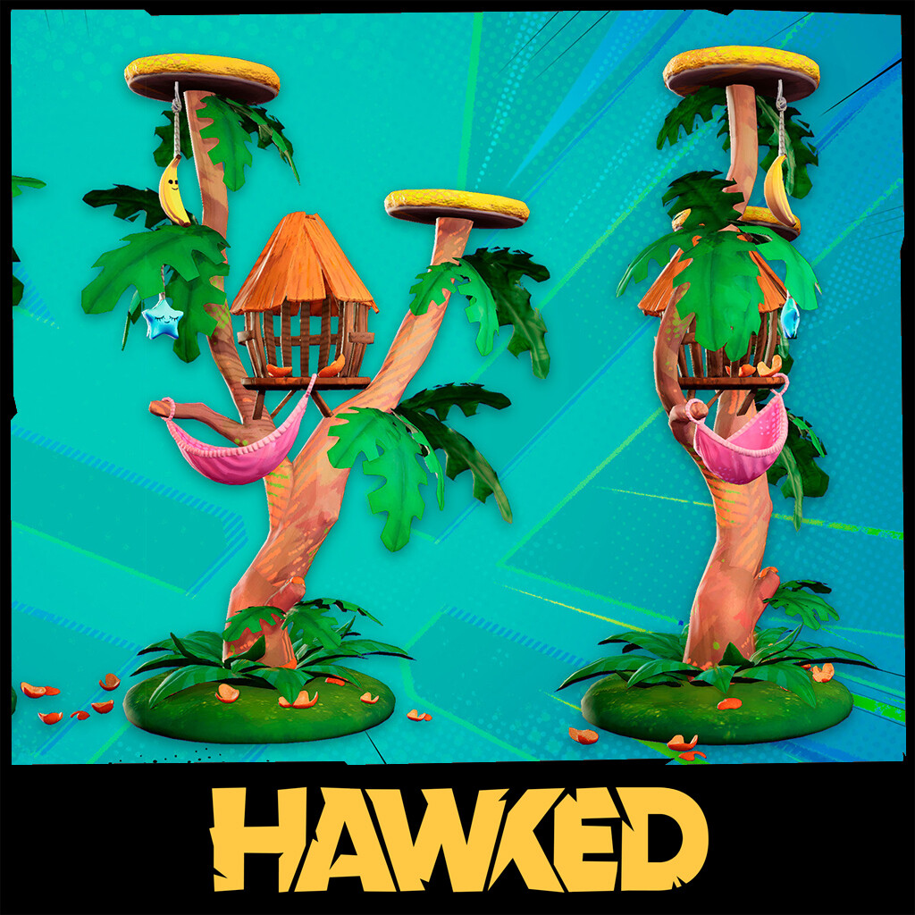 ArtStation - Hawked - Monkey Tree