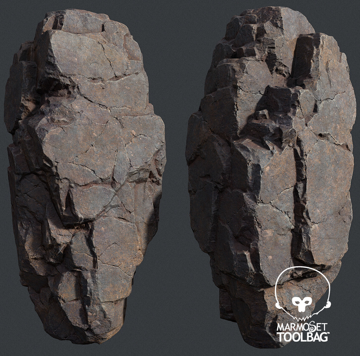 ArtStation - Rock_Study