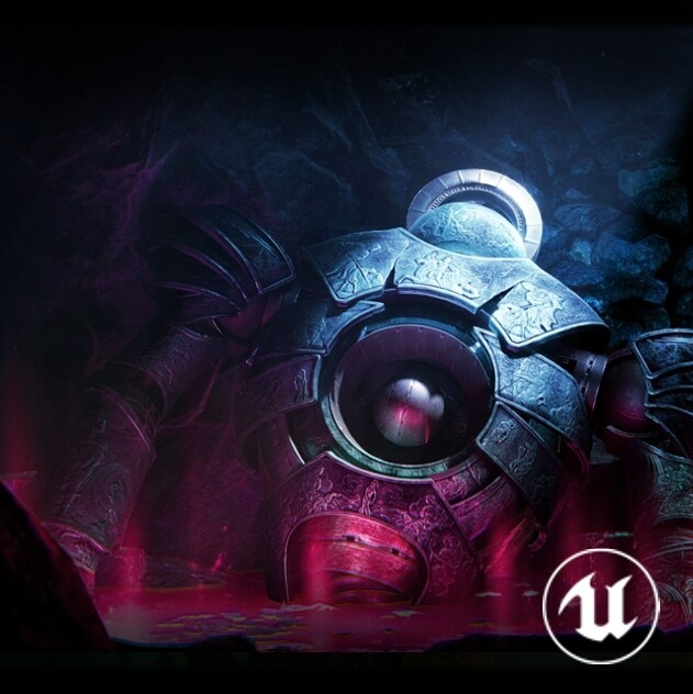 ArtStation - Magic Golem Waiting to Be Awakened // Lighting Unreal Engine